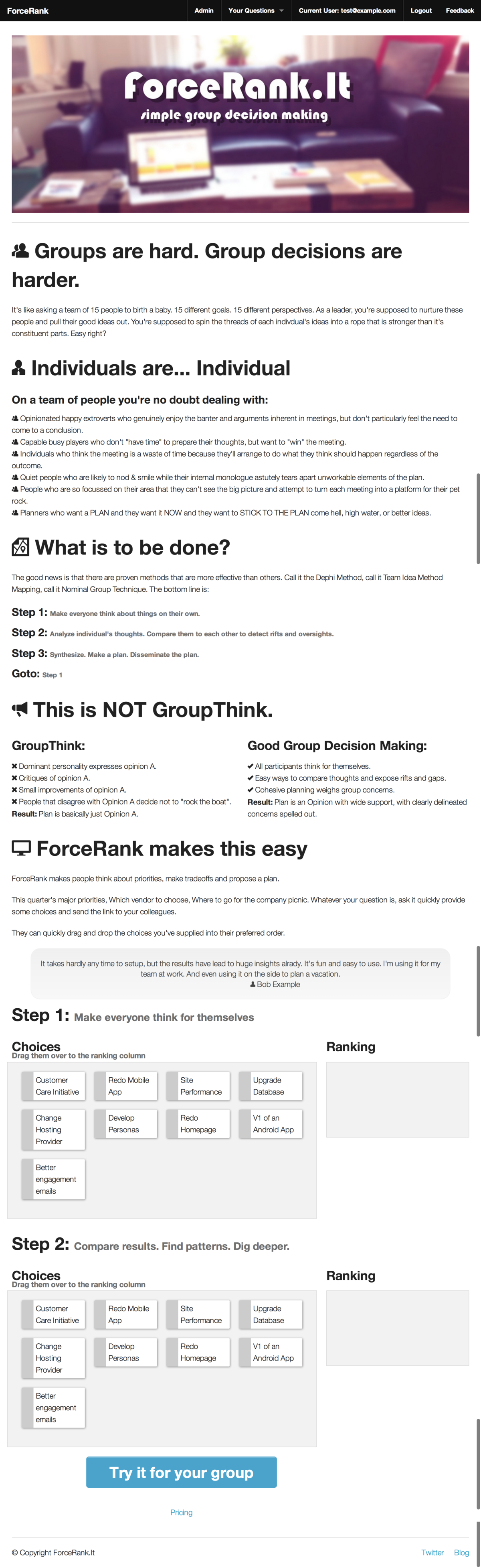 Making Better Decisions | ForceRank Blog
